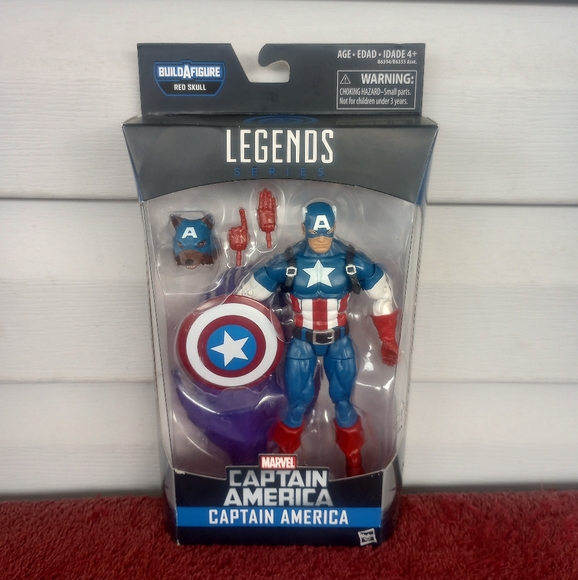 Hasbro | Toys | Marvel Legends Captain America Wolf Onslaught Red Skull ...